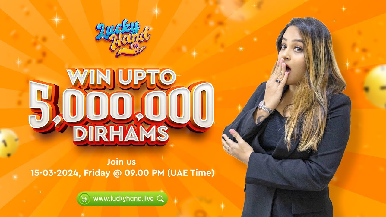 Lucky Hand Friday's Millionaire Draw No. 15 | 15th March 2024 # ...