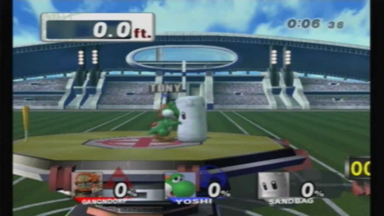 Super Smash Bros. Brawl (Home Run Contest Glitch) - YouTube