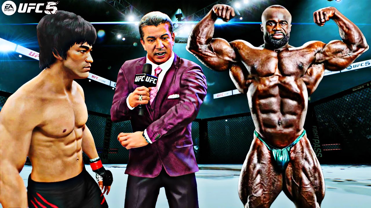 Bruce Lee 🥋 vs Samson Dauda 💪🔥 | Muscle Meets Martial Arts Showdown ...