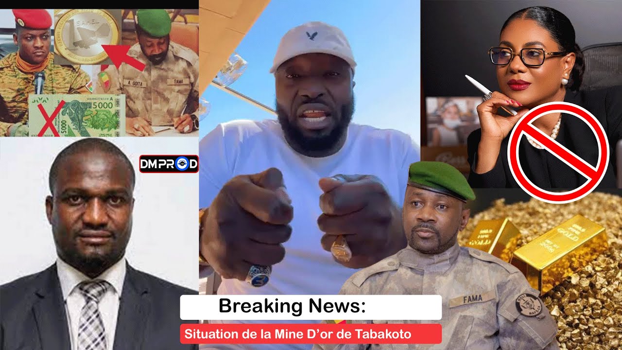 🔴 URGENT Situation de la Mine D’or de Tabakoto Angela Du Ghana 🇬🇭 et ...