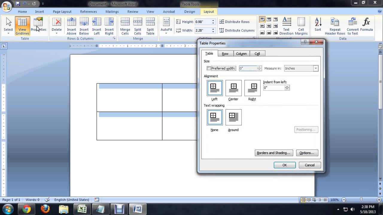 How To Change The Margin Just For The Table In Microsoft Word Tech