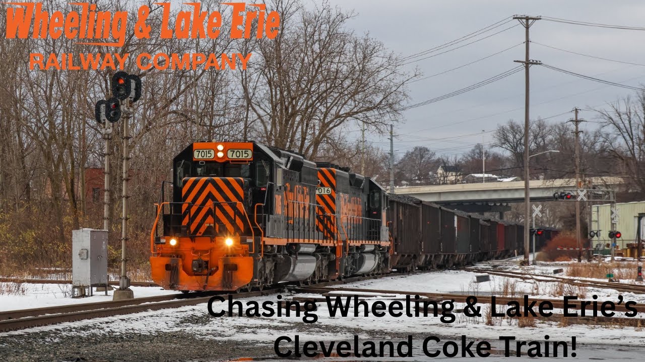 Chasing Wheeling & Lake Erie's Cleveland Coke Train! - YouTube