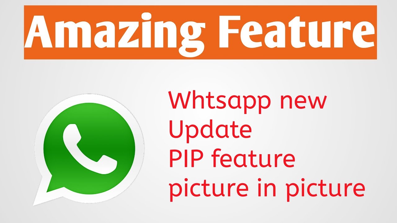 Whatsapp new feature PIP - YouTube