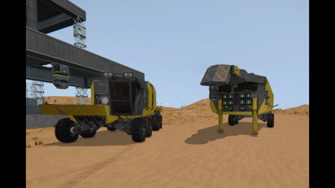 Space Engineers trailer demo - YouTube