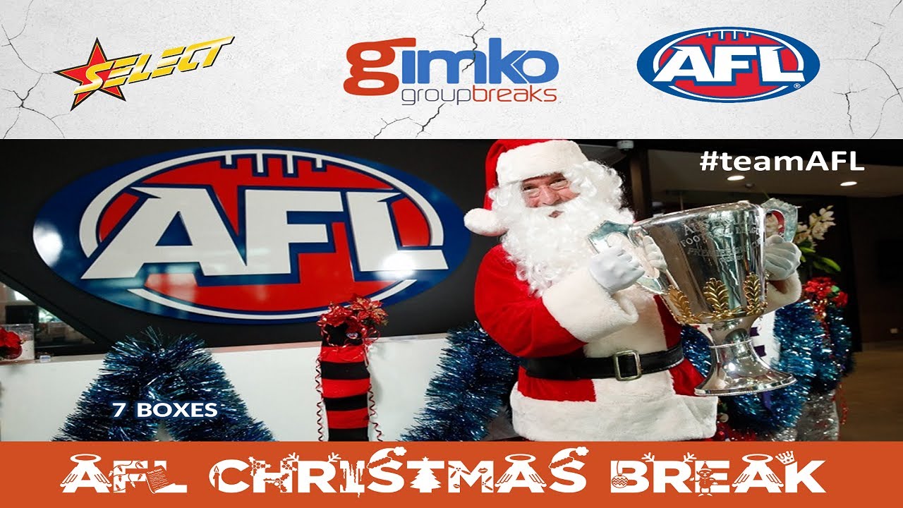 #2198 AFL Football Merry Christmas - Live Box Break (17/12/2023) - YouTube