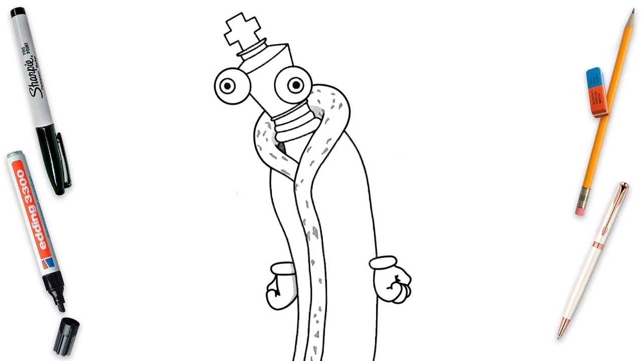 How To Draw A Kinger Easy Step By Step | The Amazing Digital Circus Art ...