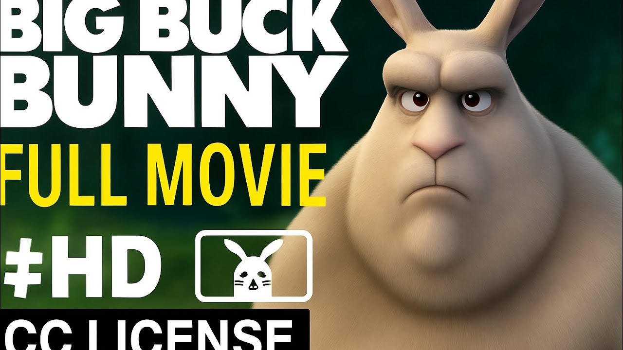 🔹 "Big Buck Bunny – Full HD Comedy Animation (Creative Commons)" - YouTube