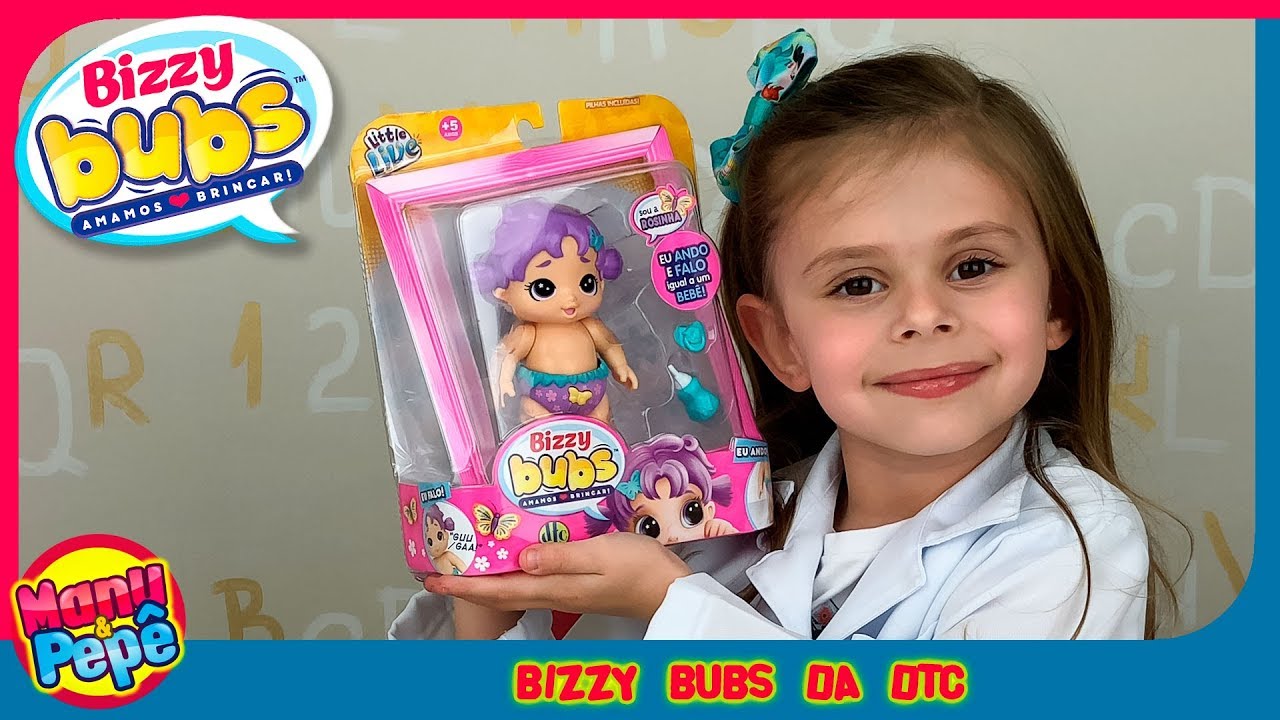 Brincando com a Nova Bizzy Bubs - YouTube