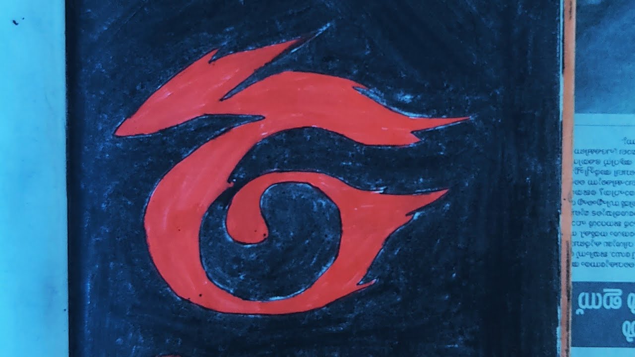 FREE FIRE | LOGO DRAWING |. EASY | STEP BY STEP . - YouTube