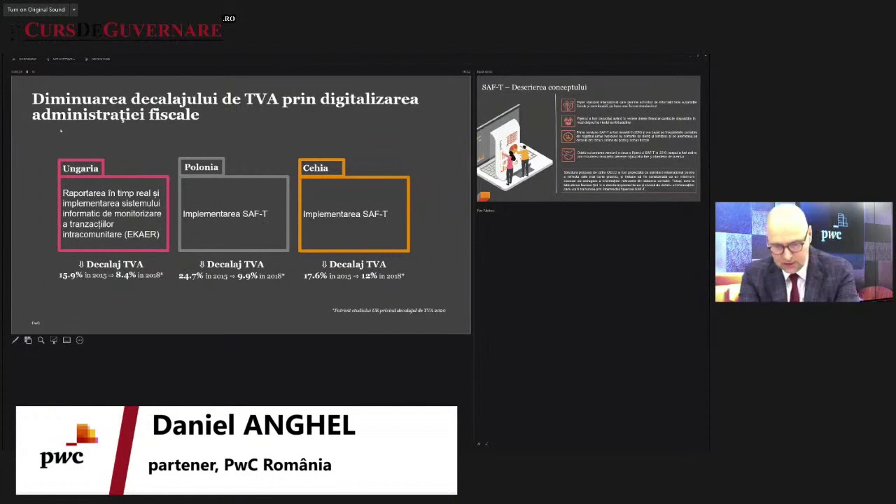 Daniel ANGHEL, PwC România: Impact pozitiv al digitalizării ANAF în ...
