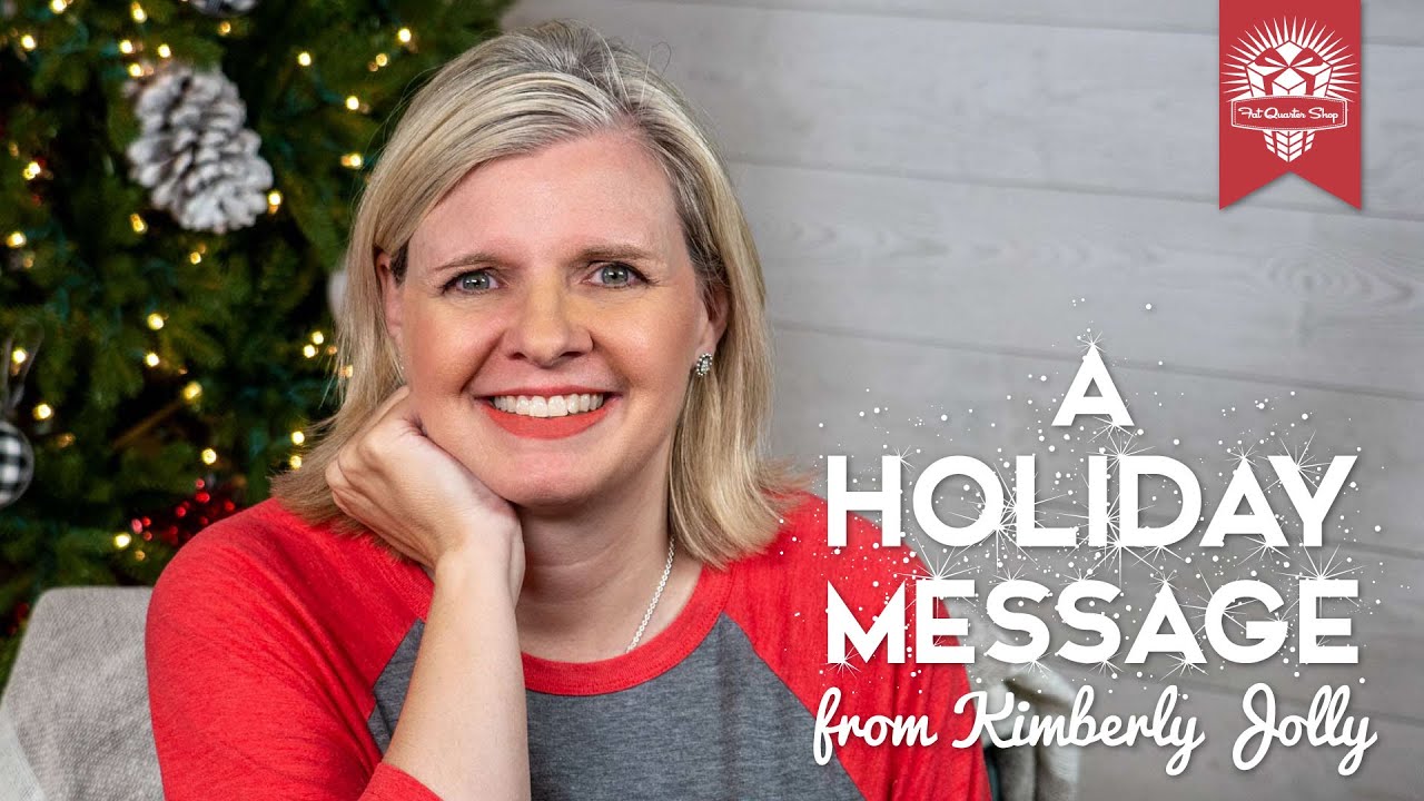 🎁 Happy Holidays from Kimberly Jolly of Fat Quarter Shop 🎄 # ...