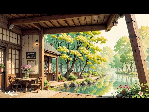 Soft Rain on the Roof ☔️ 80's Lofi Ambience ☕️ Night Focus Playlist