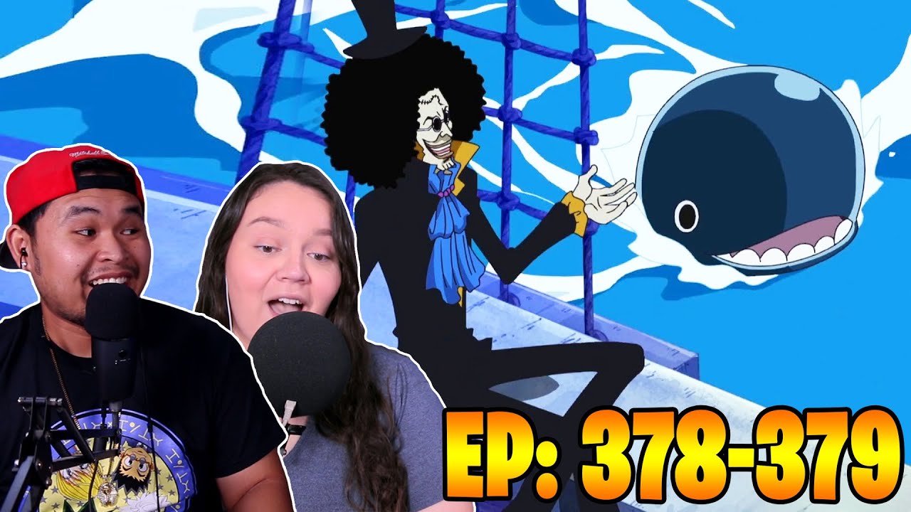 One Piece Ep 378-379: Laboon & Brook's Backstory! | Anime Reaction ...