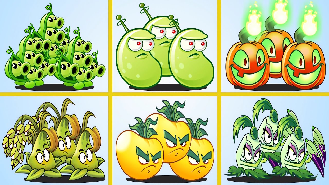6 Random Best Plants Battles - Who Will Win? - PvZ 2 Plants vs Plants ...