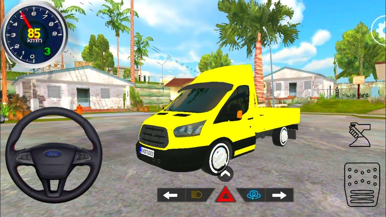 Ford Transit Driving Simulator Game Transit Drift & Park Simulator #2 ...