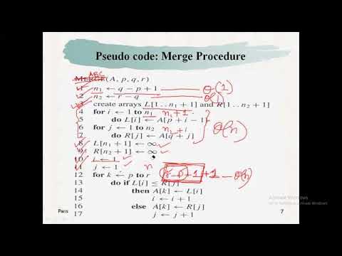 05 Merge Sort Analysis (Part 02) - YouTube