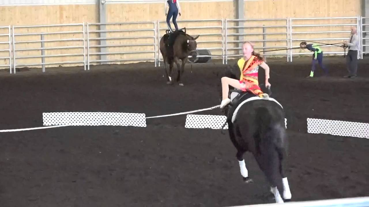 Meadow Creek Averill Saunders Freestyle Round 1 VaultCanada Individual ...