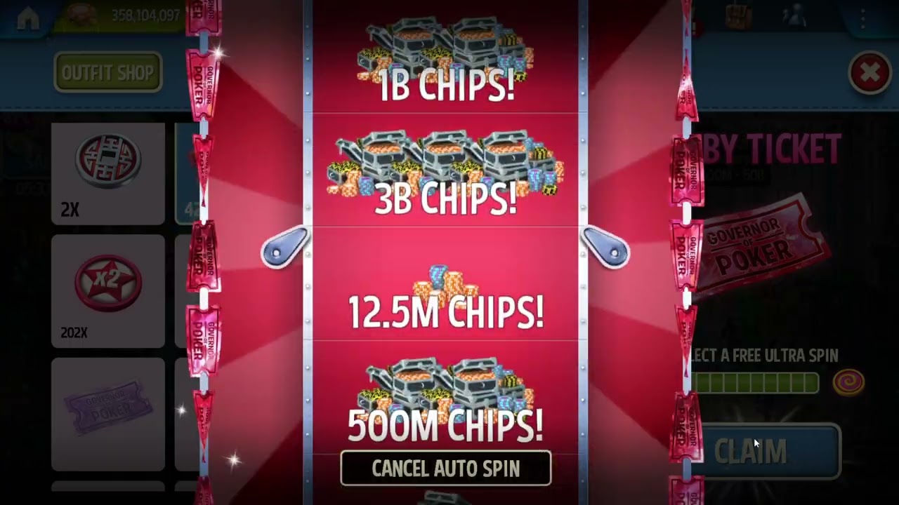 Spinning 40+ Ruby Tickets on Governor of Poker 3 - GOP3 700m BIG Wins ...