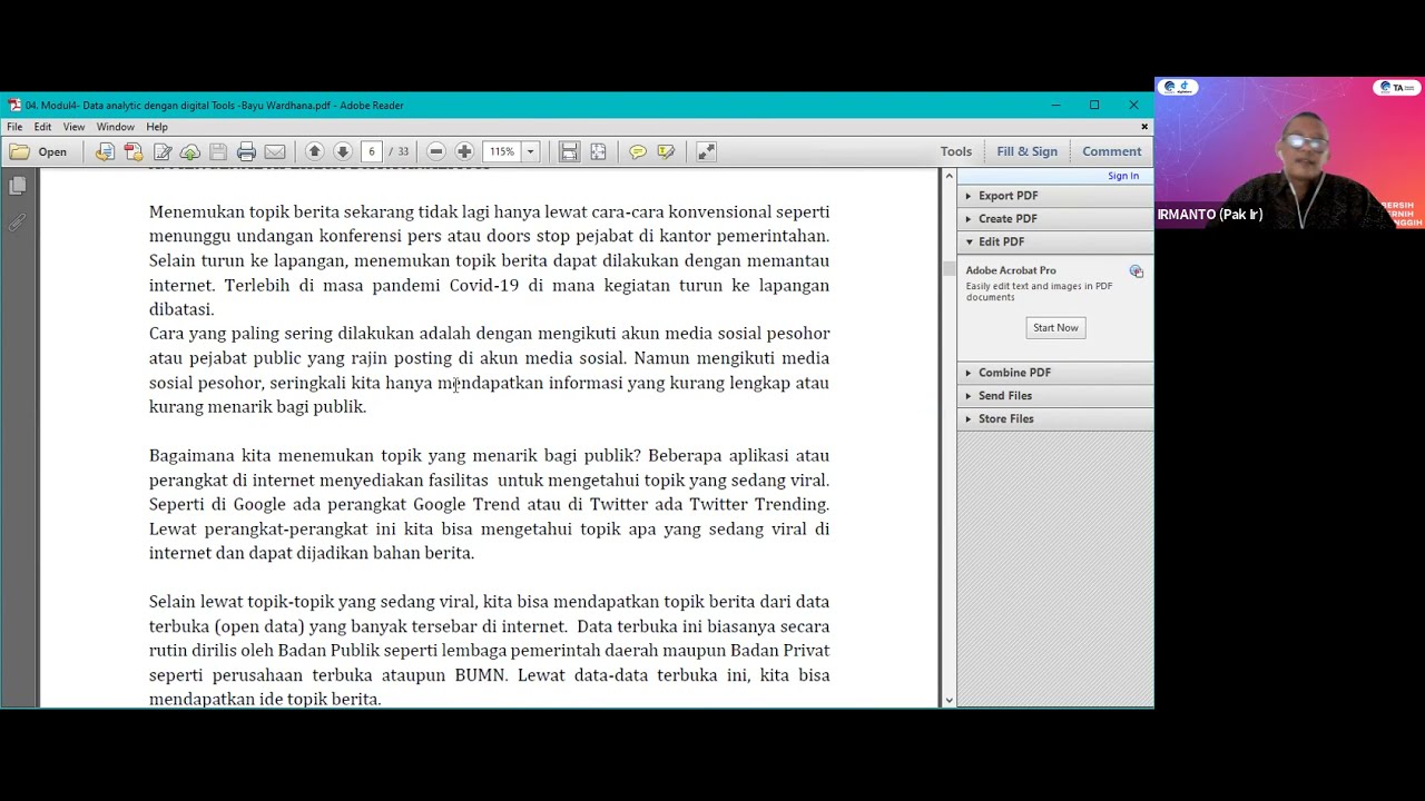 Digital Media Reporter #4 Melakukan Data Analytics - YouTube