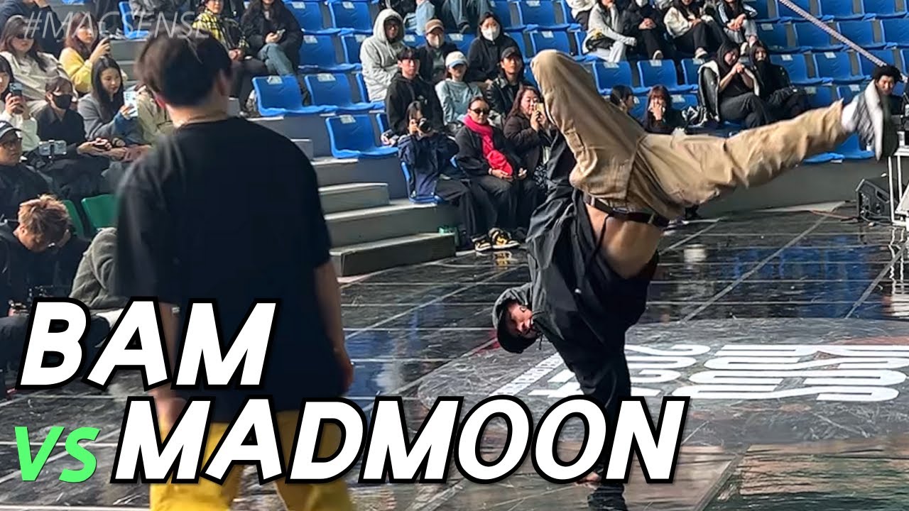 BBOY MAD MOON vs BBOY BAM // (add TIE BREAK) // Korea Street Cypher ...