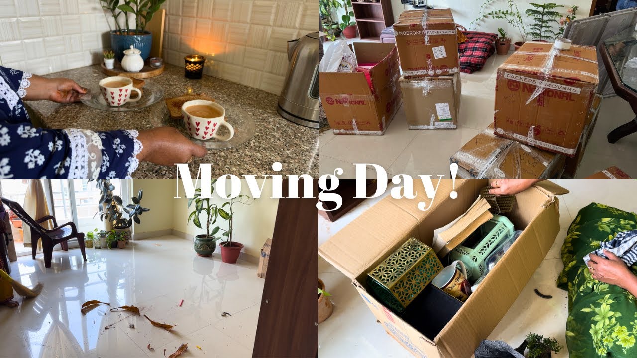 Moving Vlog | Our Last Day in this House | A Busy Day in my Life - YouTube