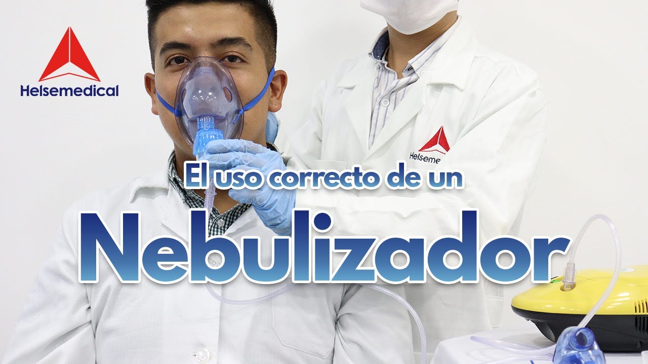 Como usar un nebulizador correctamente - YouTube