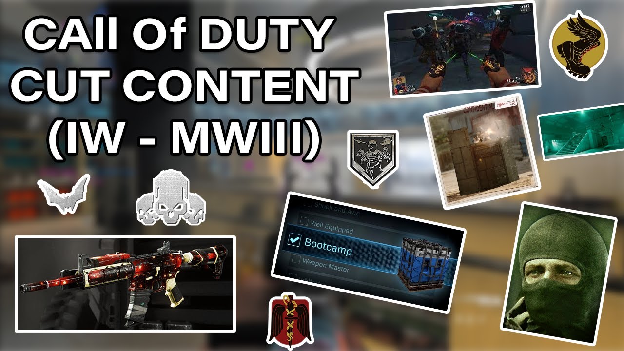 The Cut Content of Call Of Duty Part 3 (IW - MWIII) - YouTube