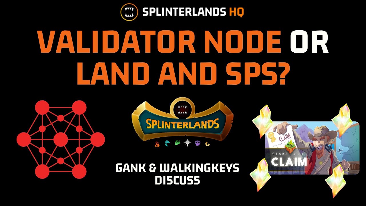 Splinterlands Validator Node OR SPS and Land? - YouTube