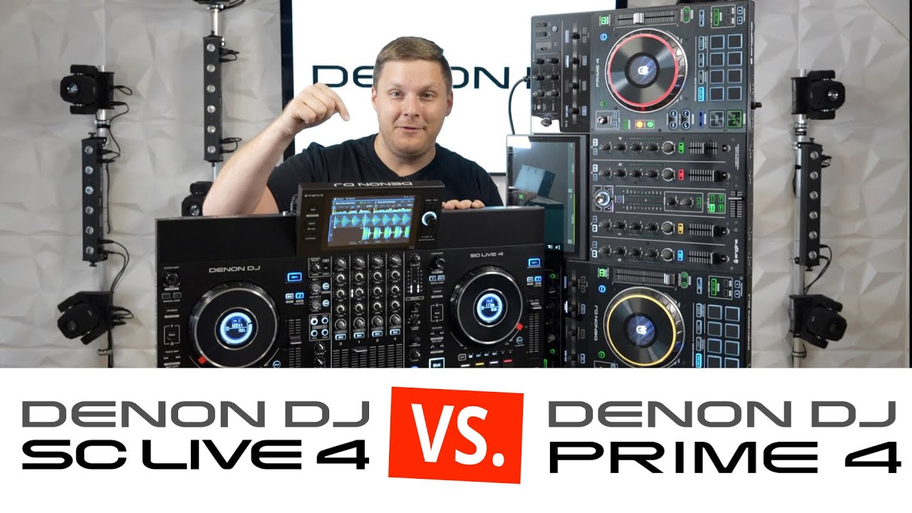 Denon DJ SC Live 4 vs. Prime 4 der Vergleich! - YouTube