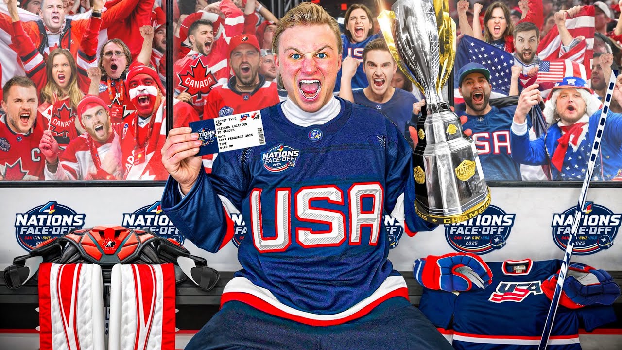 I Saw the Game that Saved Hockey (Canada vs. USA 4 Nations Final) - YouTube