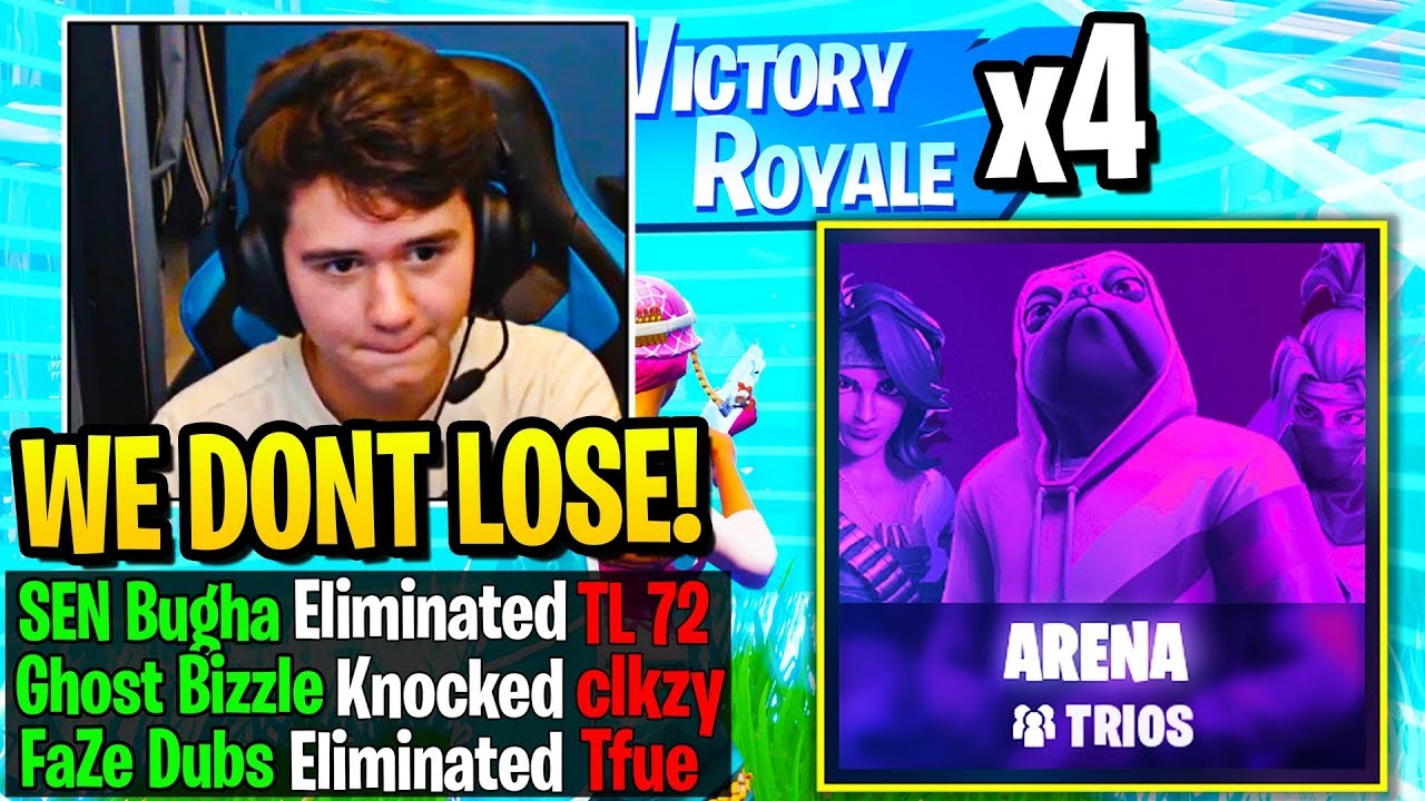 BUGHA *NEW* TRIO TEAM is UNSTOPPABLE!... (FaZe Dubs, Ghost Bizzle, SEN ...