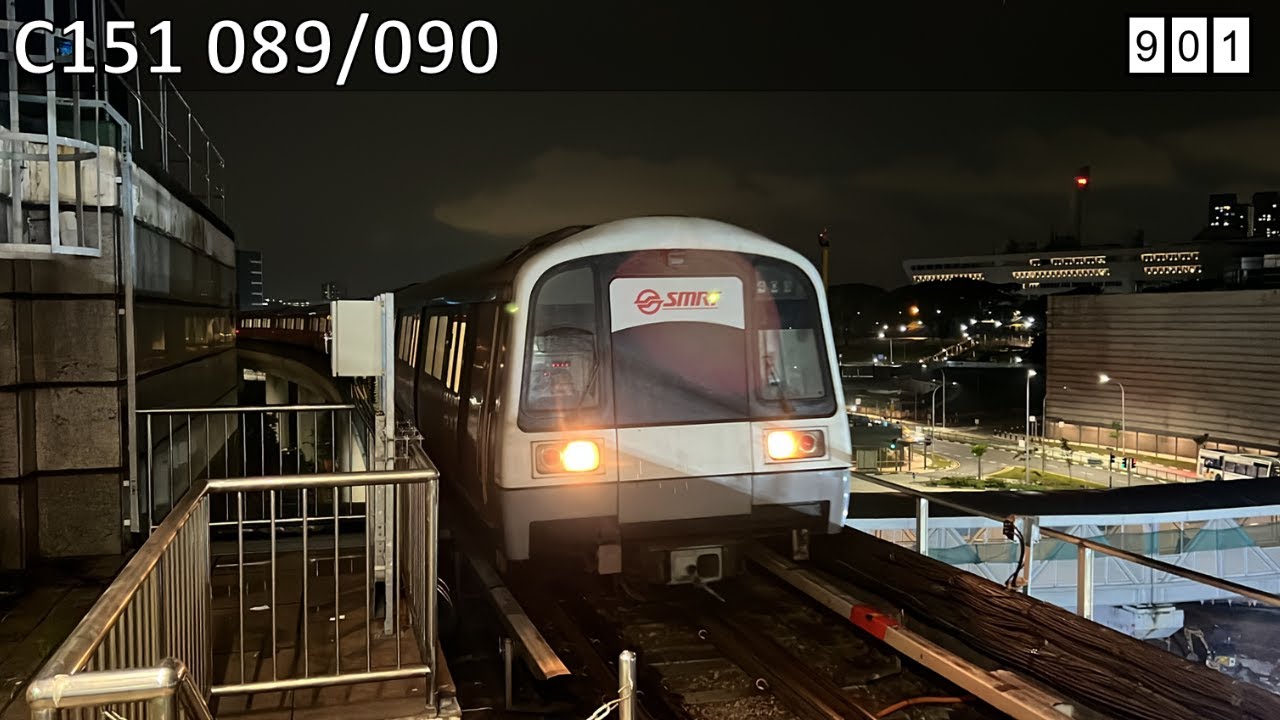 [901 TRF][SMRT] KHI C151 ~ 089/090 ~ Arriving Jurong East - YouTube
