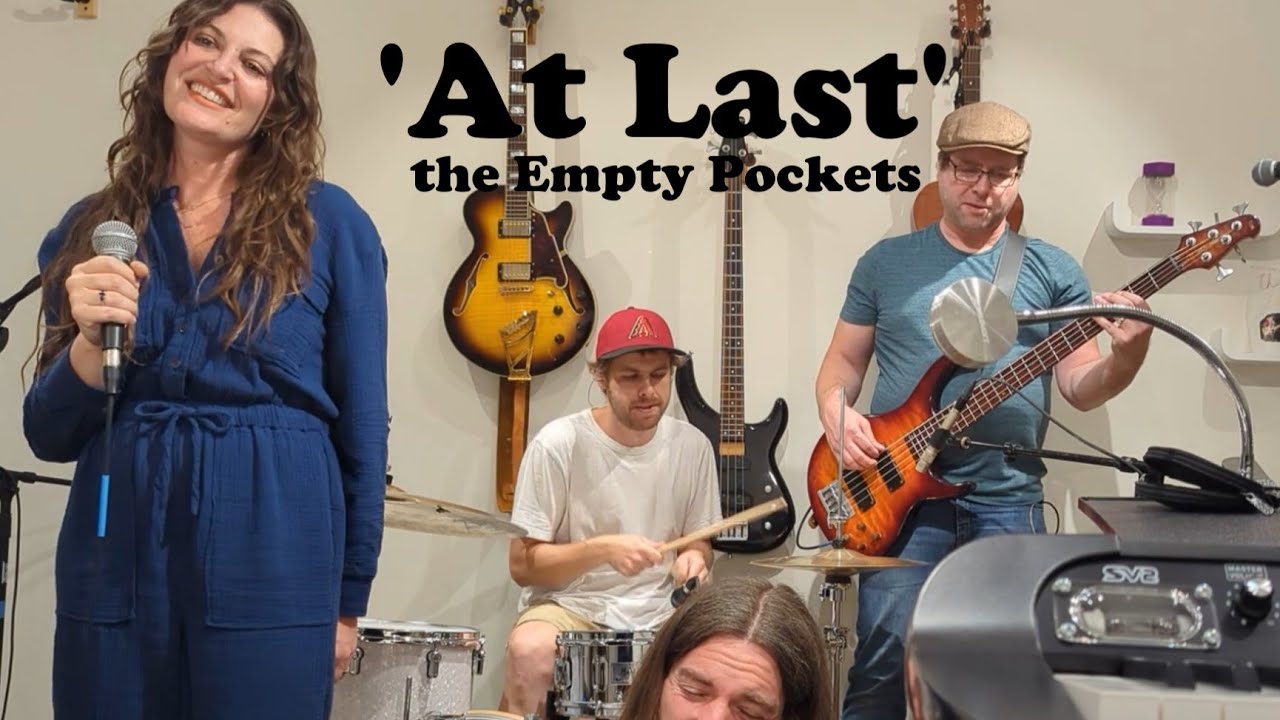 At Last (funky cover) - in our studio - YouTube