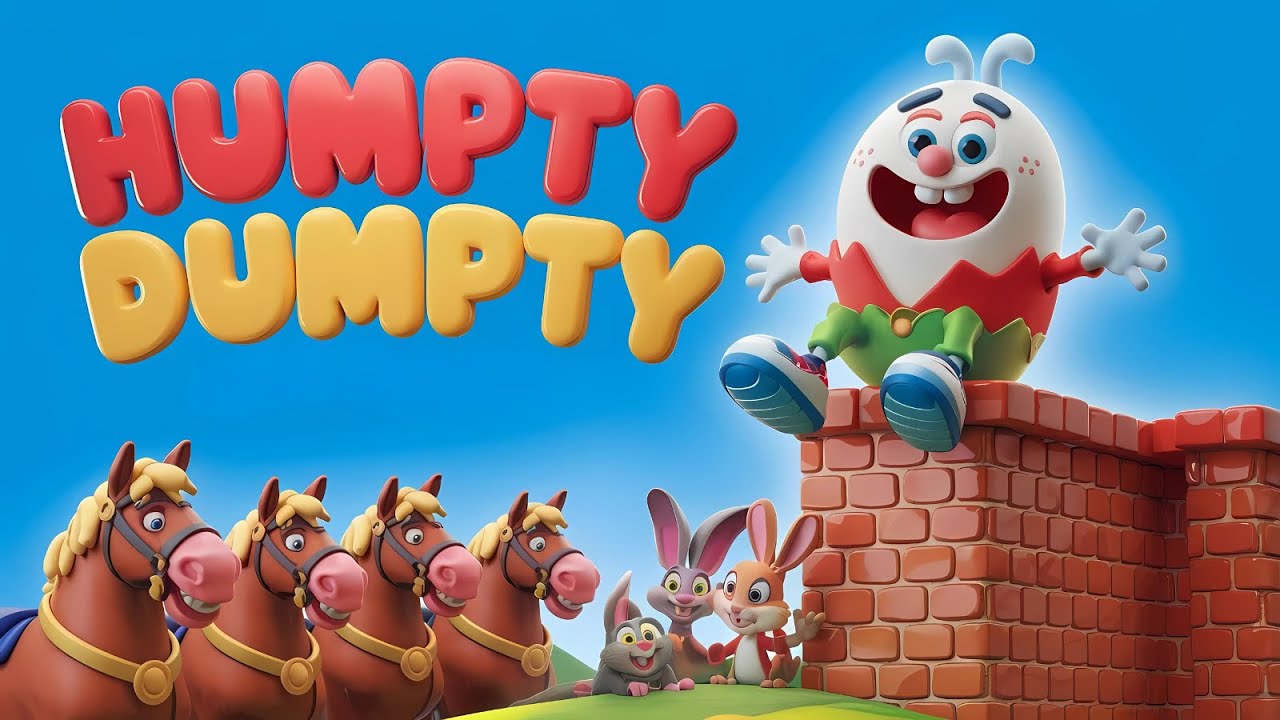 Humpty Dumpty: Fun Nursery Rhyme & Life Lessons | Relaxing Lullaby ...