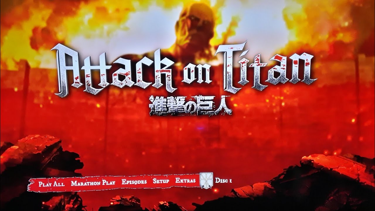 Anime Menus Review #4 Attack on Titan - YouTube
