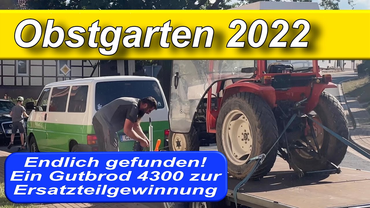 Fahrt nach Thüringen - Wir kaufen einen Gutbrod 4300 als ...