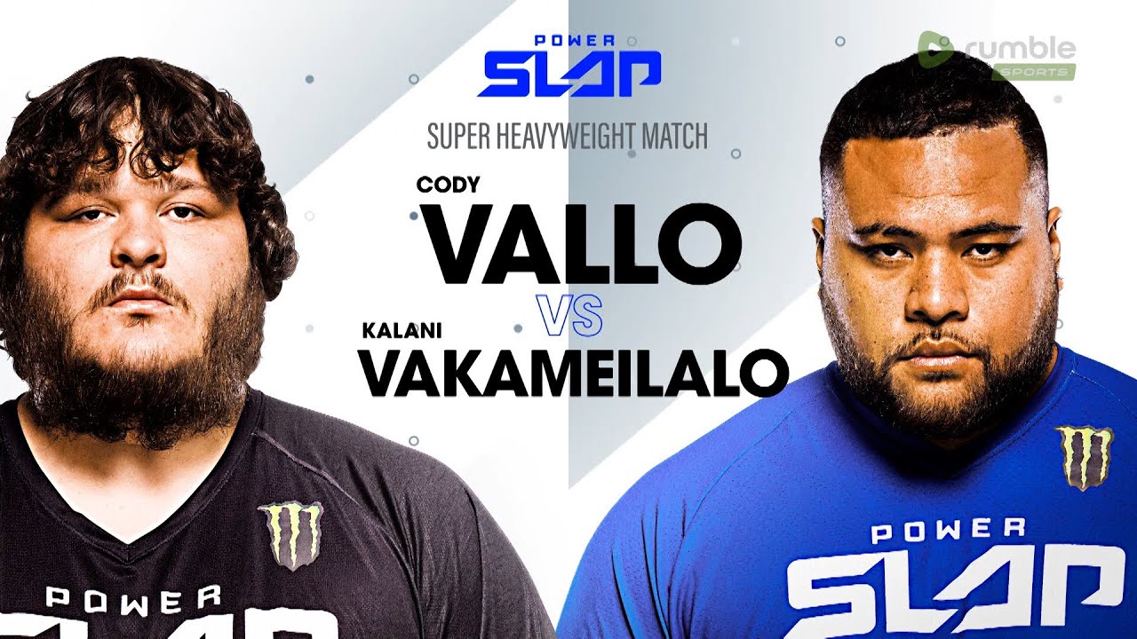 Cody Vallo vs Kalani Vakameilalo | Power Slap 4 Full Match - YouTube