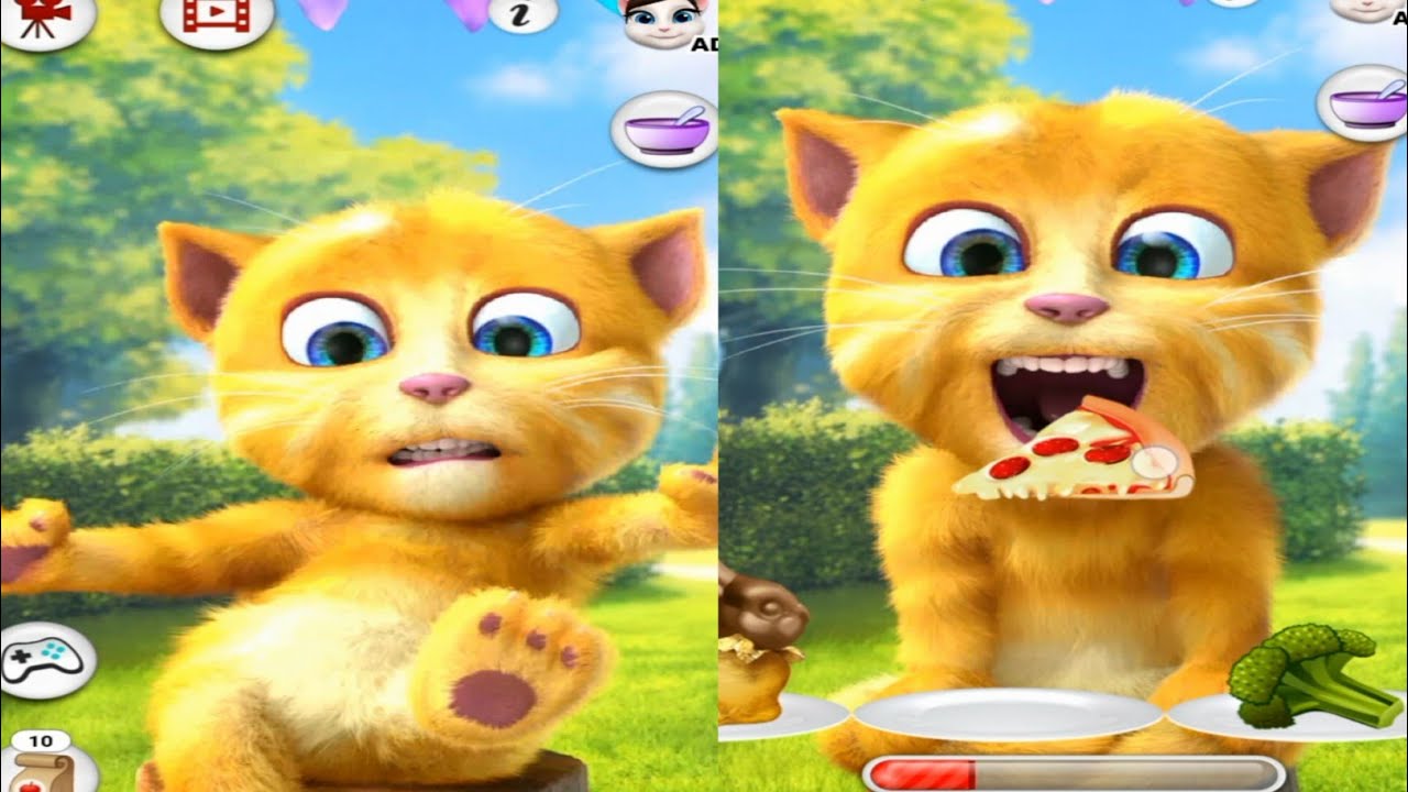 Talking ginger 2 | my talking tom ginger 2 funny video #kids#cartoon # ...