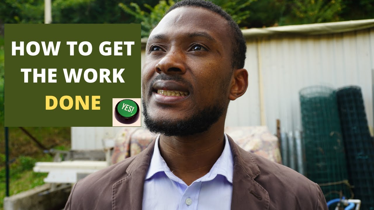 Getting work done during hard times - YouTube