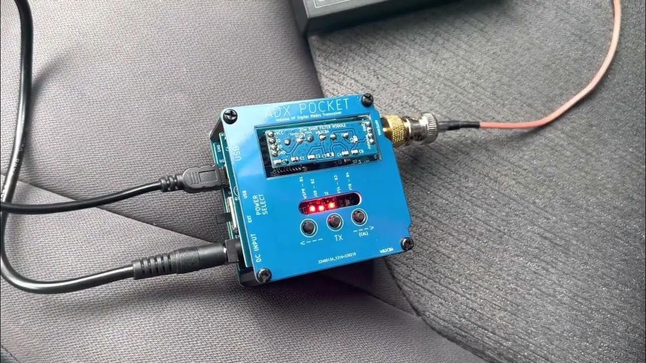 ADX - Arduino HF Digital Transceiver gets CAT support! - YouTube