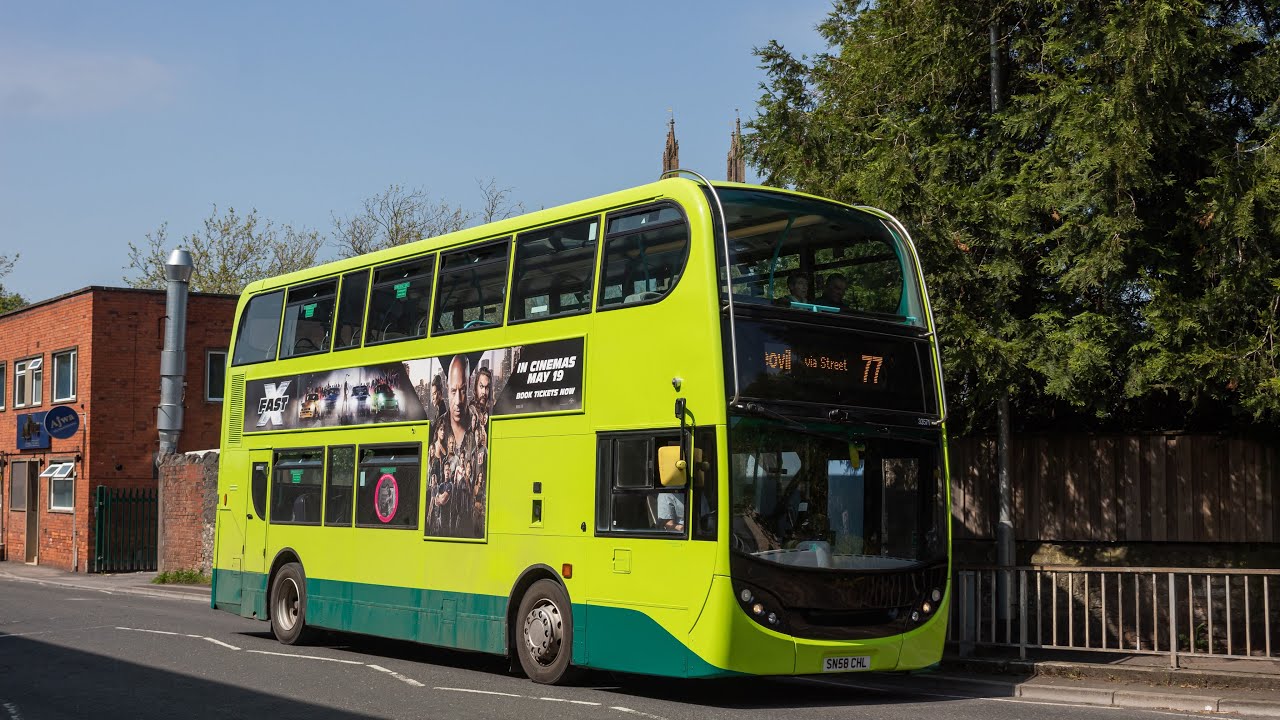 Trident Thrash | 33554 SN58 CGE ex London E400 | First BoS 77 | Yeovil ...