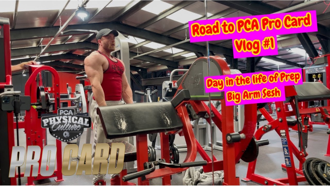 Road to PCA Pro Card Vlog #1 - Day in the life on my Bodybuilding ...