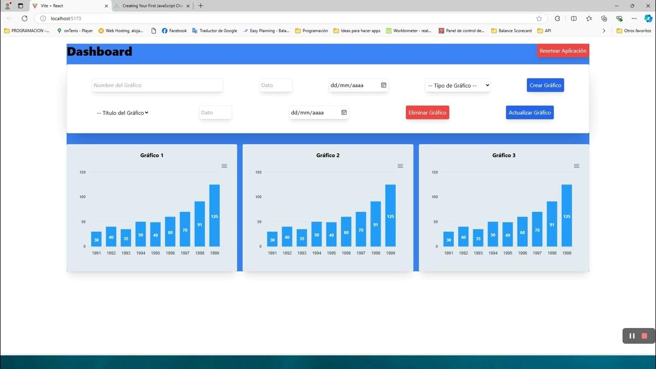 06 Diseñamos los Gráficos con React ApexChart - YouTube