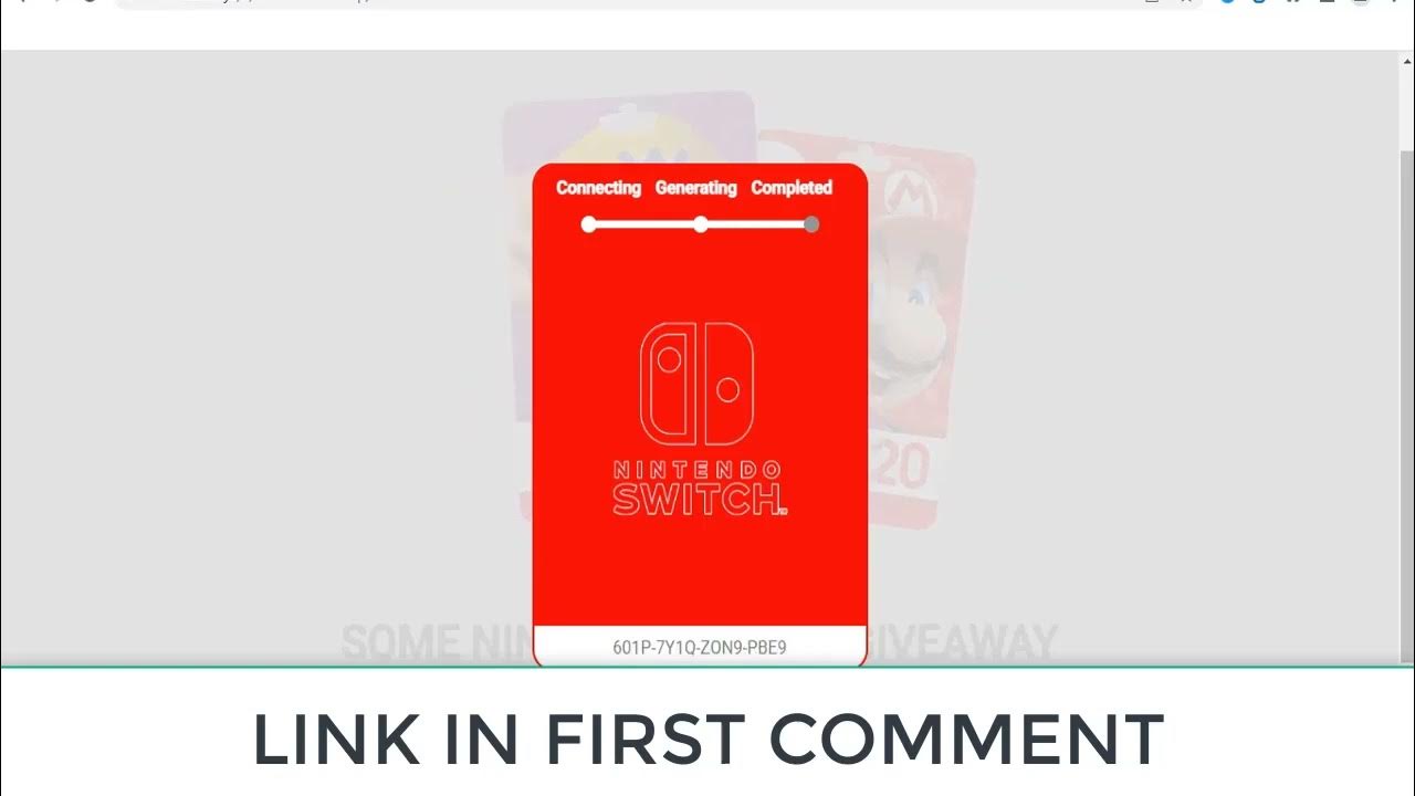 Free Nintendo Switch Codes ⚡️ Nintendo Eshop Codes 2023 ⚡️ Get Nintendo ...