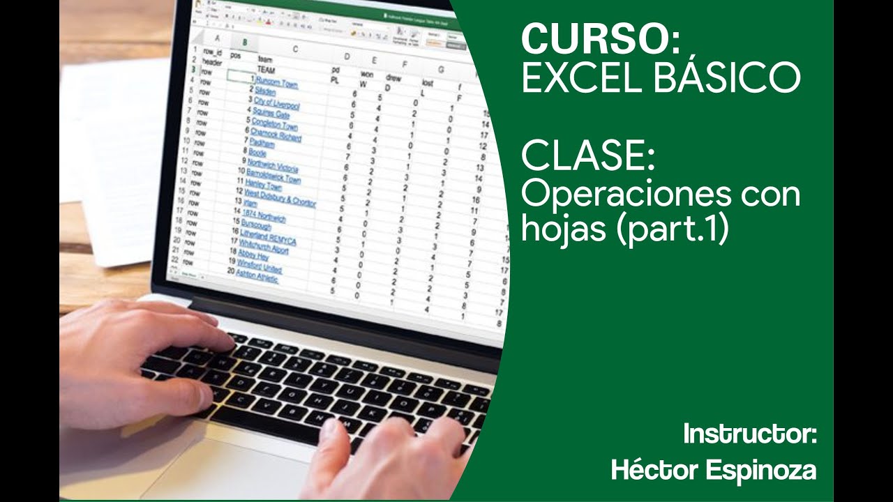 OPERACIONES CON HOJAS (Part.1) - YouTube