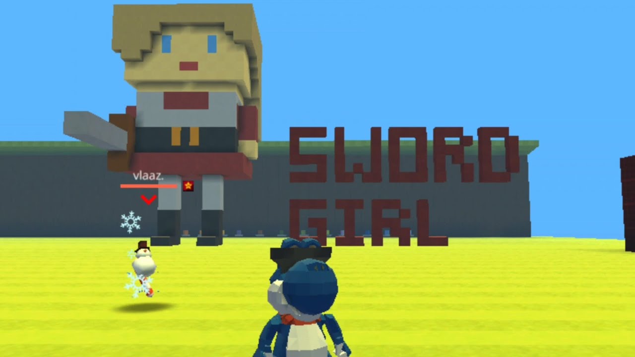 Kogama Building, Sword Girl Statue 👷🏻‍♂️🔨 - YouTube