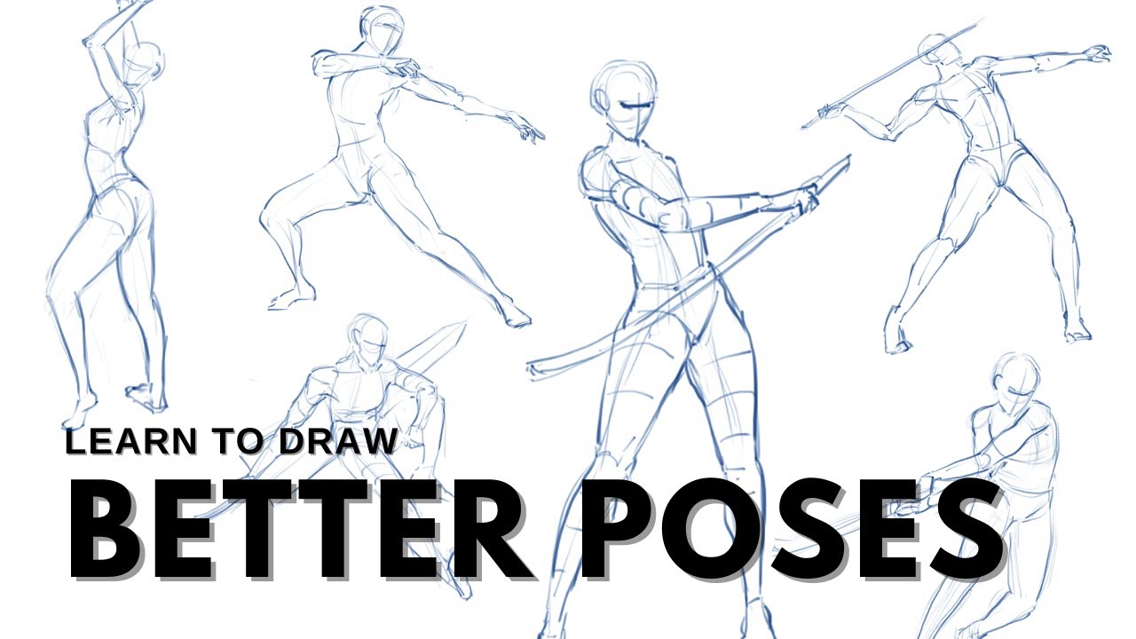 Learn Gesture Drawing to Level Up Your Drawing Skills! 🎨 Draw With Me 🎨 ...