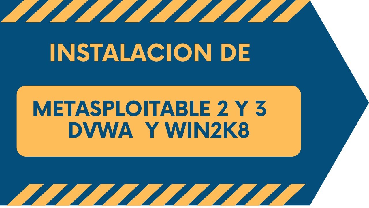 💣 Metasploitable 2 y 3: ¡Monta tu Laboratorio de Ataque en VirtualBox ...