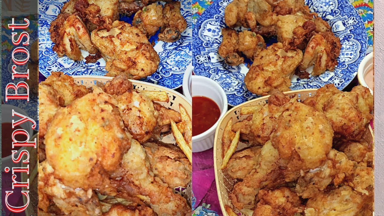Crispy Broast Recipe | Brost Recipe | Brost | KFC Fried Chicken With ...