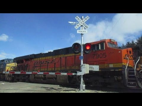 BNSF 7905 East NTWBRC (4-6-2018) - YouTube